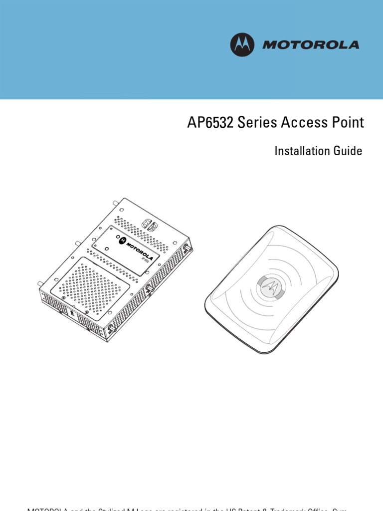 AP6532 Series Access Point: Installation Guide | Download Free PDF ...
