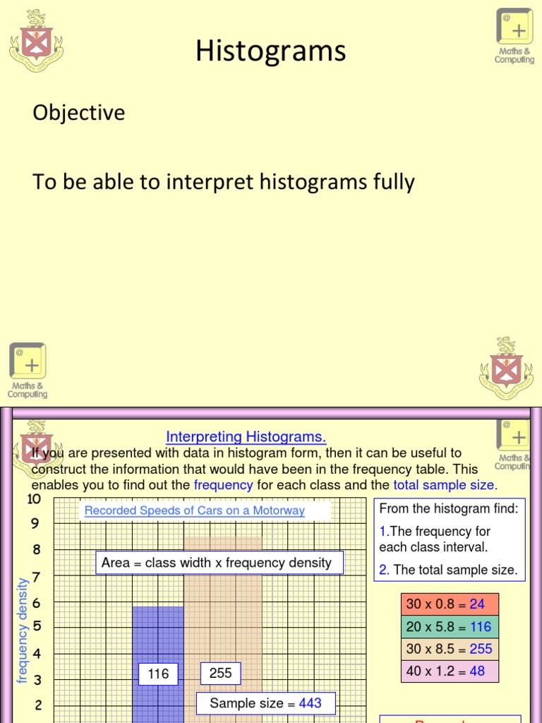 Histograms 3 | PDF | Histogram | Sample Size Determination