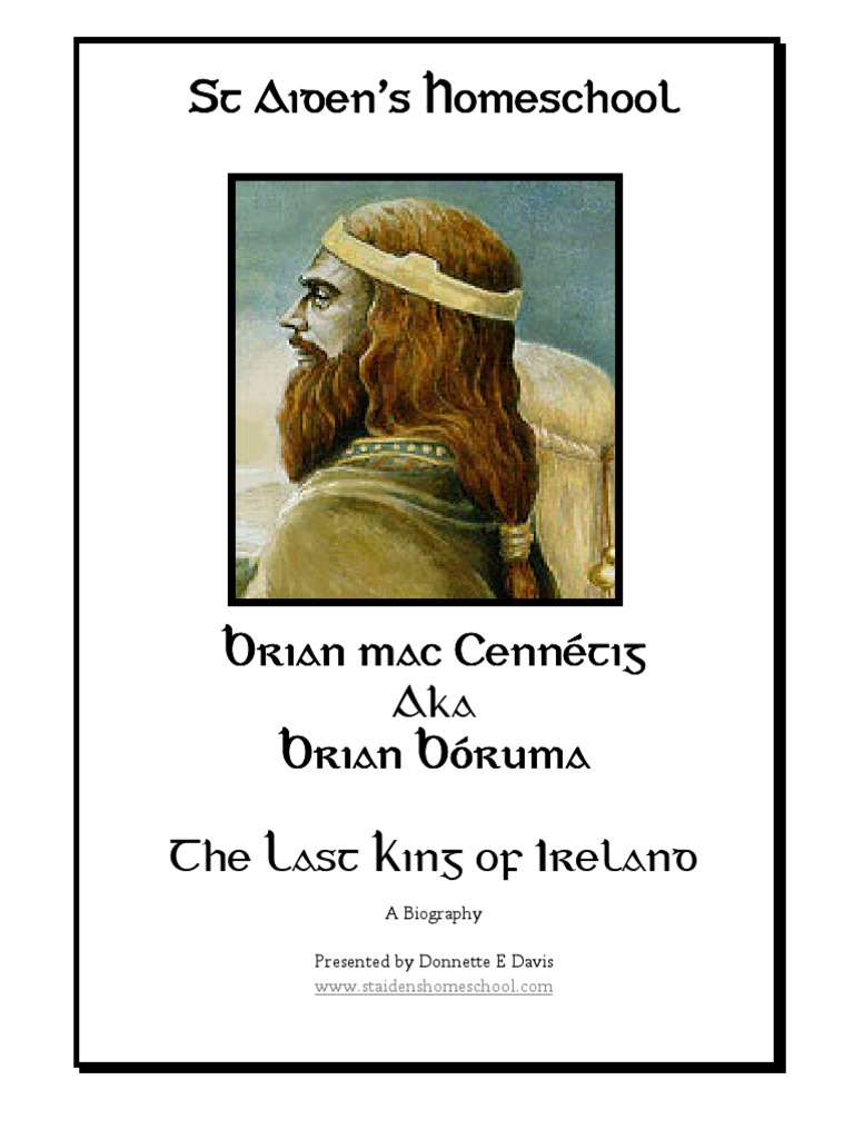 Biography of Brian Boruma by Donnette E Davis | PDF | Gaels | Ireland