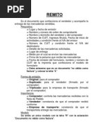 Planilla para Remito | PDF