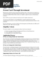 Immigration Flowchart Roadmap to Green Card