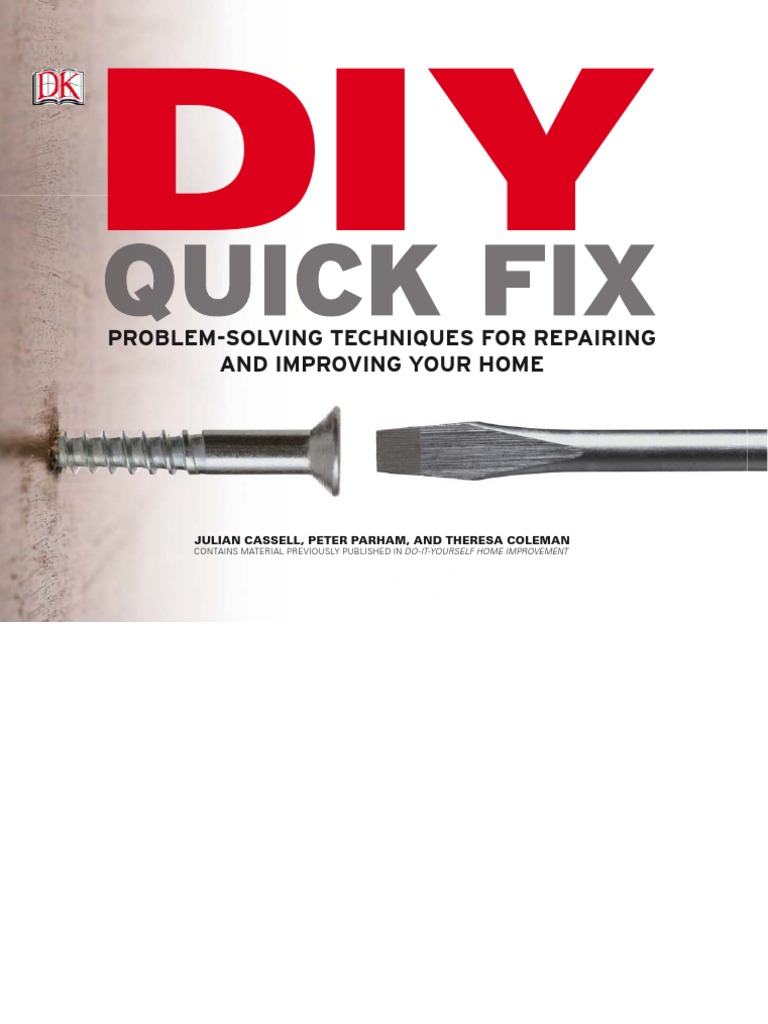 DIY Quick Fix | PDF | Countertop | Drywall