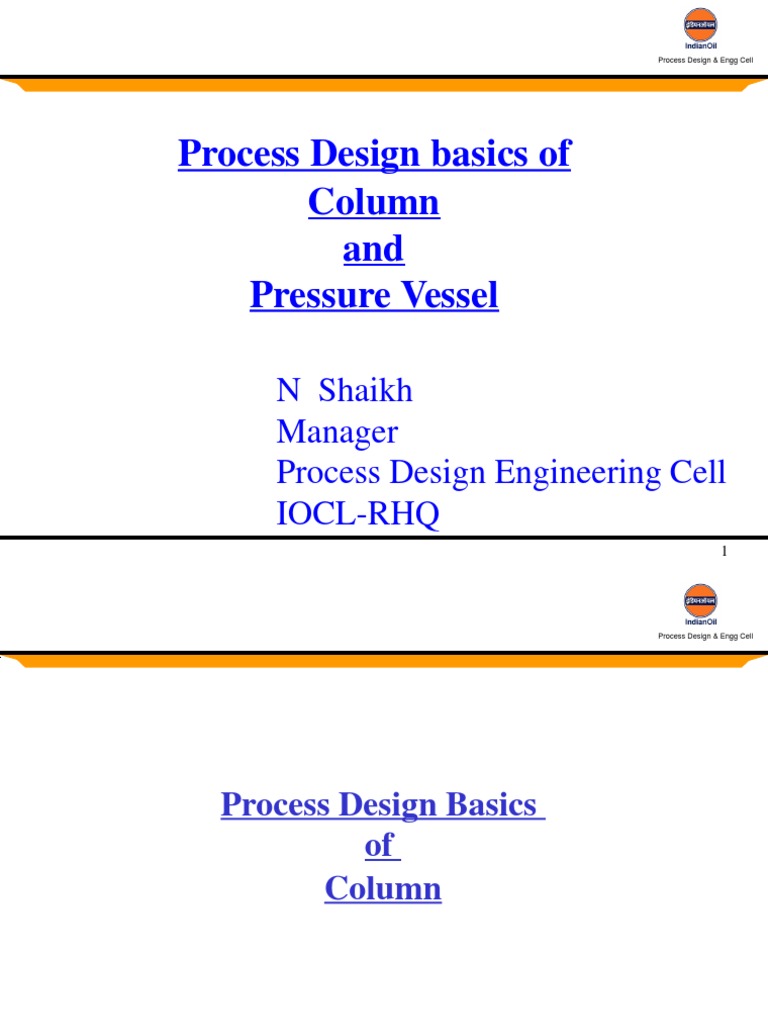 Column & Vessel - NS | PDF
