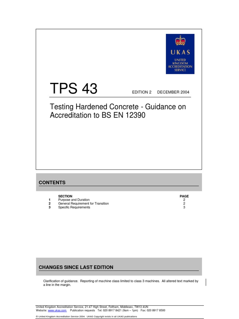 British Standard Concrete Compressive Strength PDF | PDF