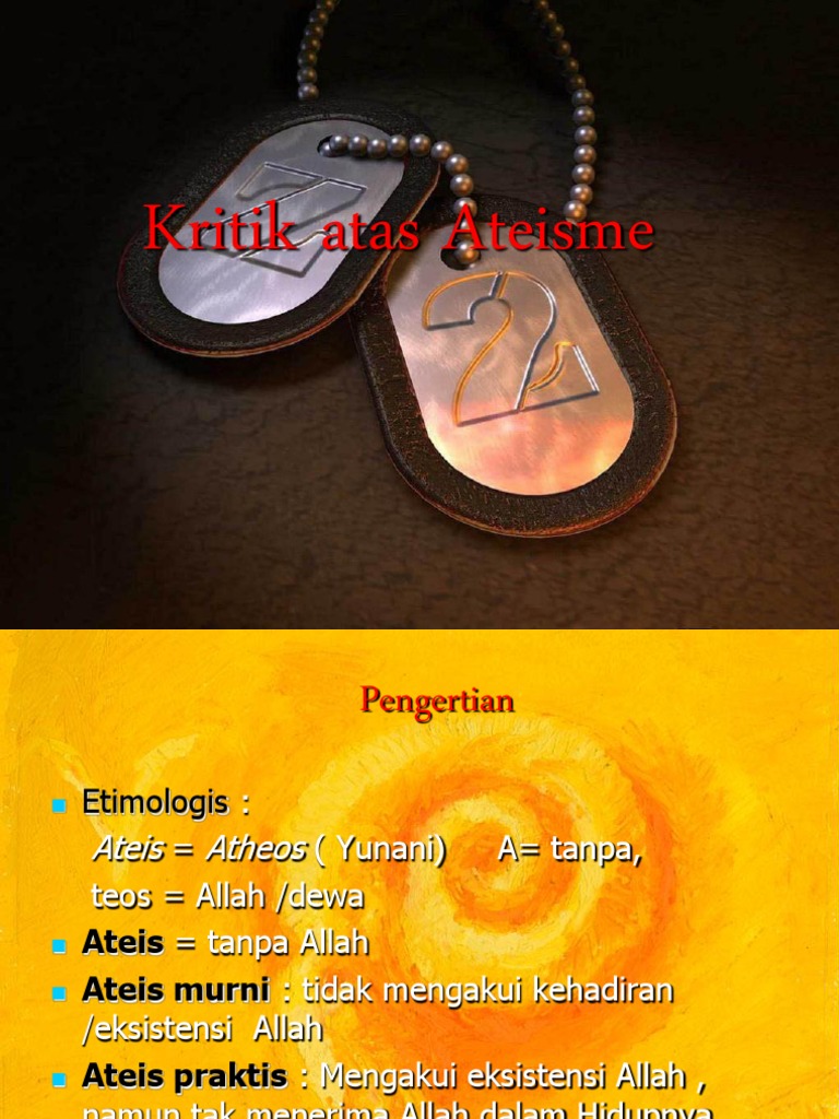 Ateisme | PDF | Filsafat | Sains & Matematika