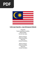 Lirik Lagu Negaraku dan Maknanya | PDF