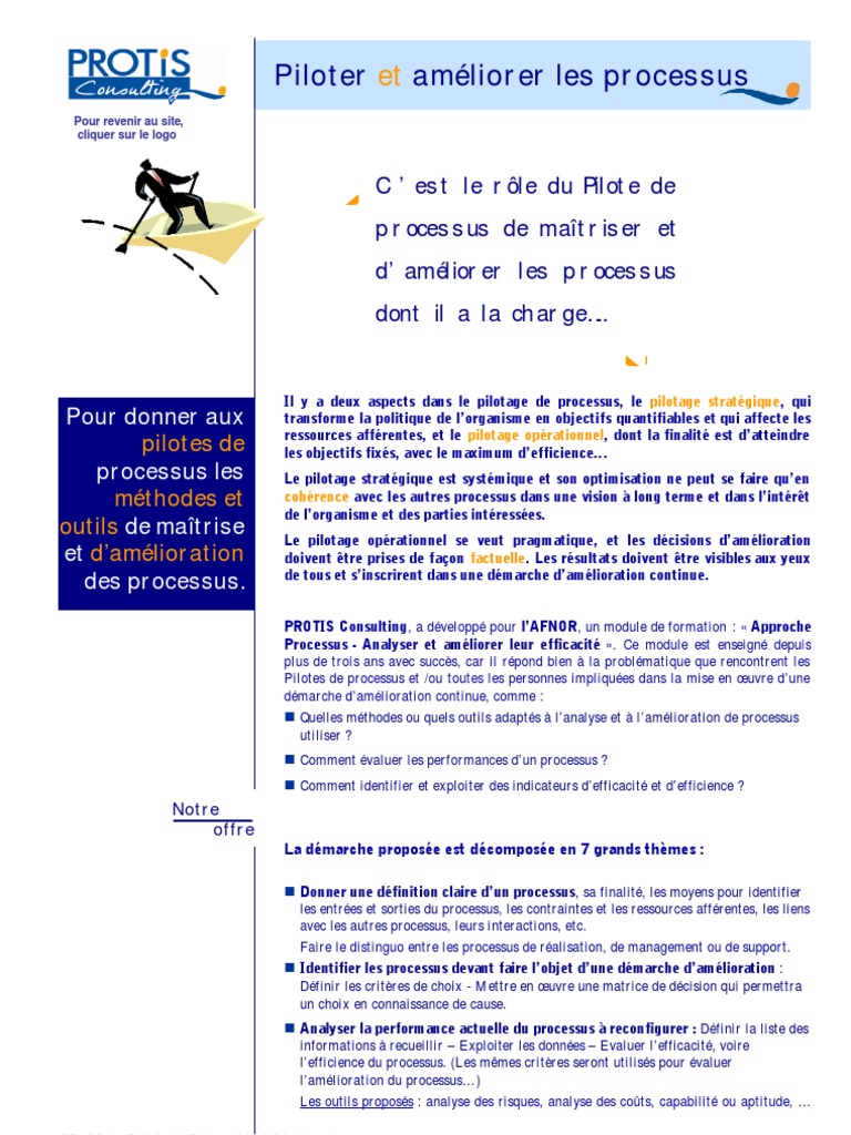5-Pilotage Processus PDF | PDF