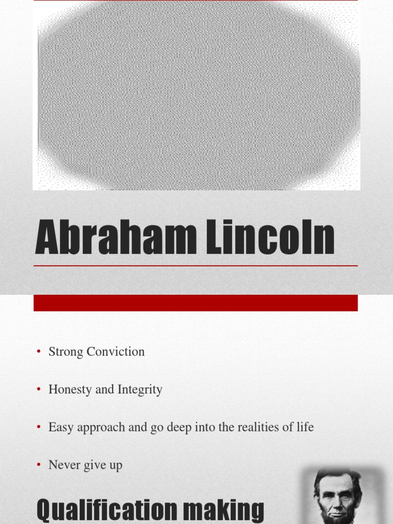 Leadership Lessons from Abraham Lincoln | PDF | Social Science ...