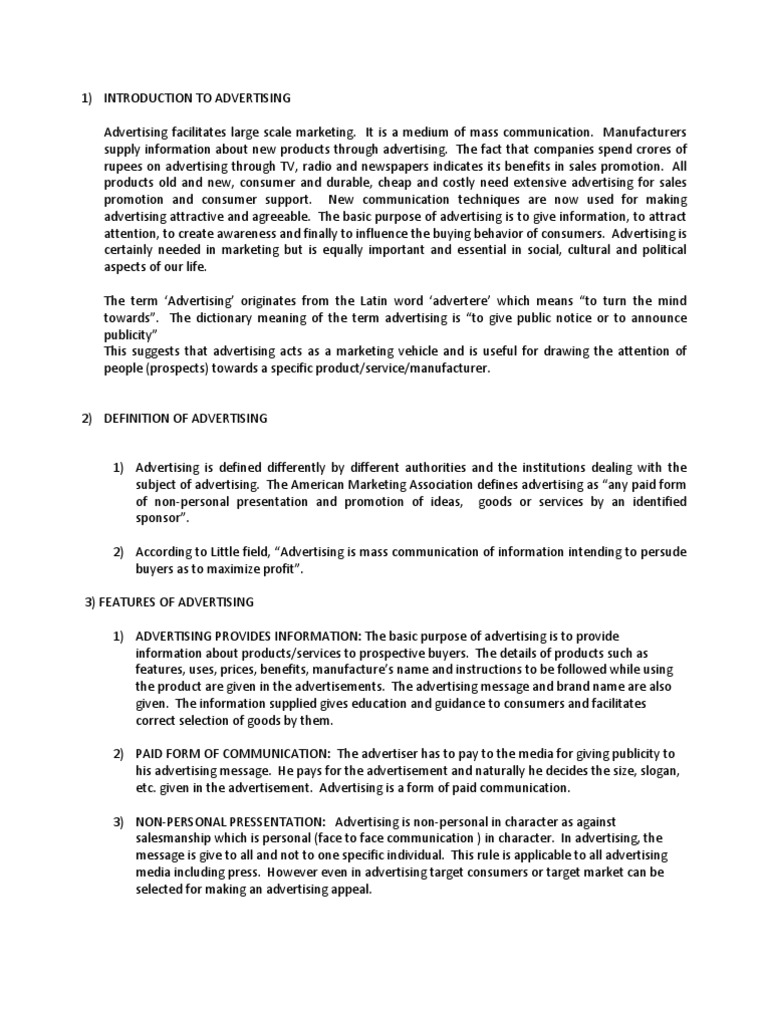 AMM CHAPTER 1 | Advertising | Brand | Free 30-day Trial | Scribd