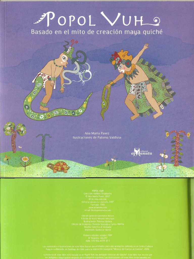 Adaptación Infantil del Popol Vuh | PDF | Mesoamérica | Religión y creencia