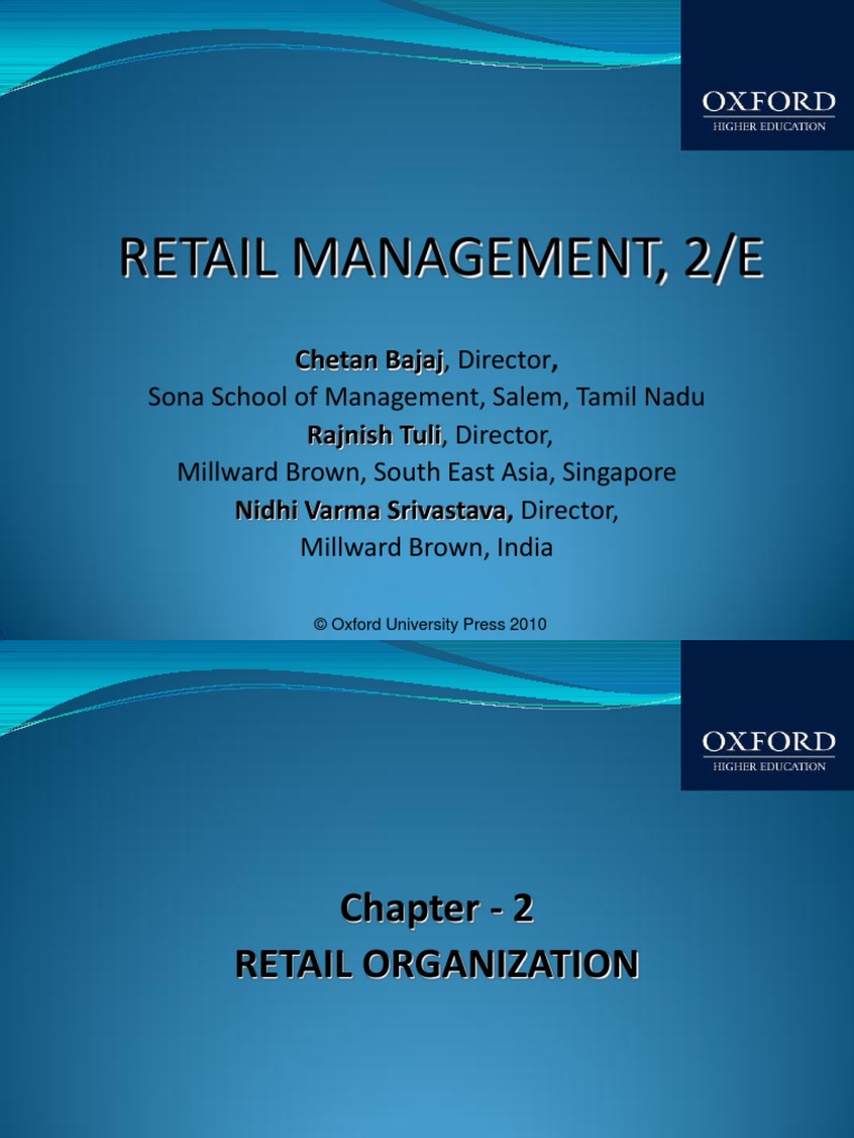 321 33 Powerpoint Slides Chapter 2 Retail Organization | PDF | Direct ...