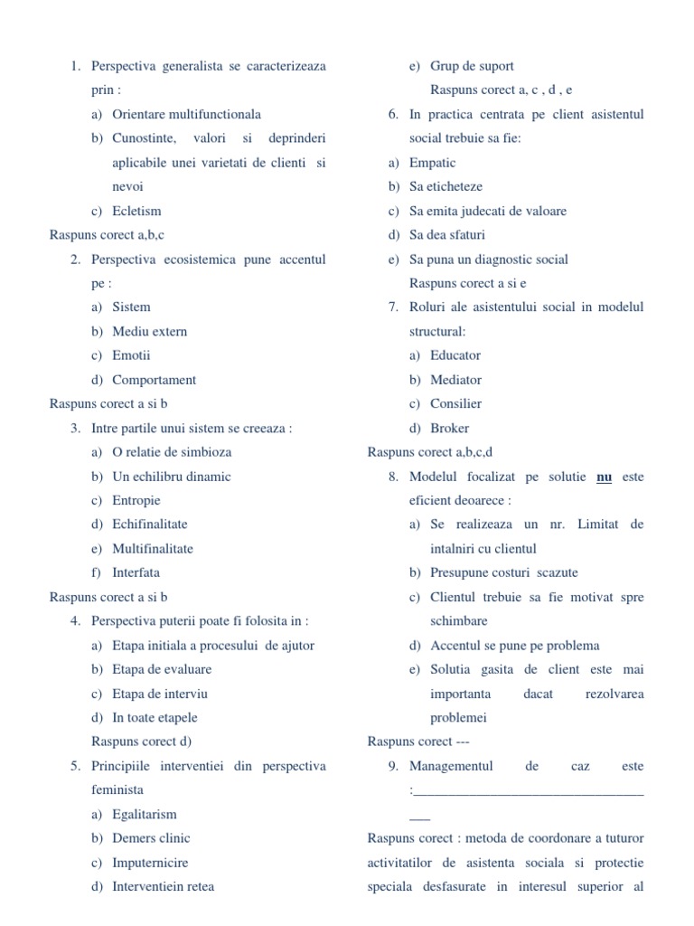 Test Grila | PDF