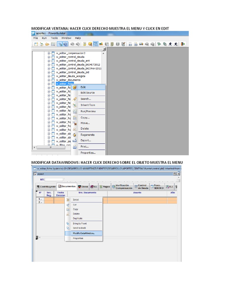 Modificaciones en PowerBuilder 12.5 | PDF