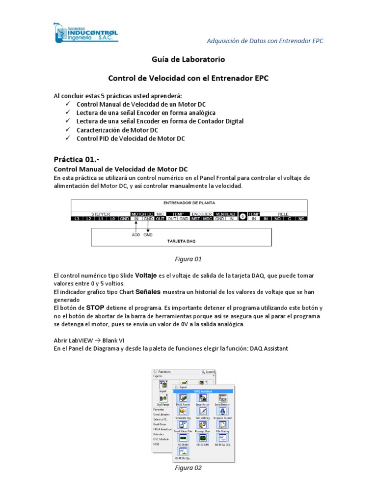 INDUCONTROL SAC - Guía Control de Velocidad Con LabVIEW | PDF ...