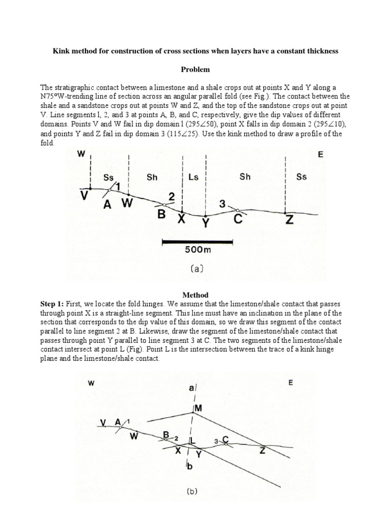 Kink Method | PDF | Line (Geometry) | Space