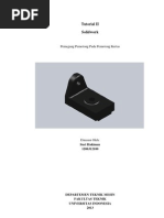 Solidwork-Tutorial Part, Assembly, & Drawing | PDF | Komputer