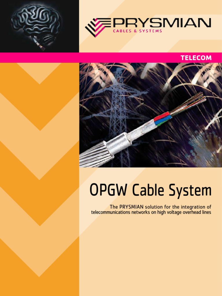 Opgw System General Brochure | PDF | Optical Fiber | Electricity