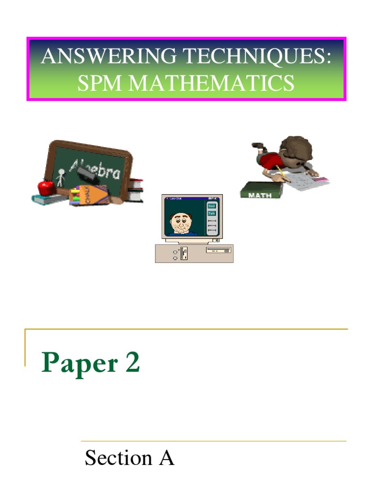 Answer Technique MM 2 | PDF | Matrix (Mathematics) | Equations