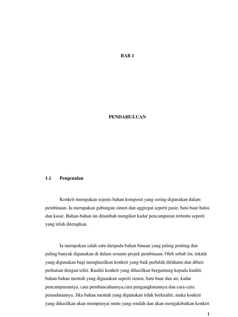 BAB 1 Proposal | PDF