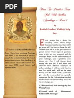 Tithi Pravesha Chart Analysis | PDF | Ancient Science | Esoteric Cosmology