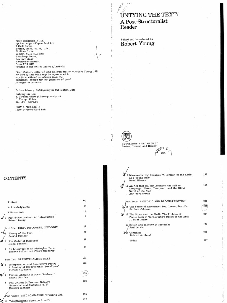 Michel Foucault The Order of Discourse | PDF