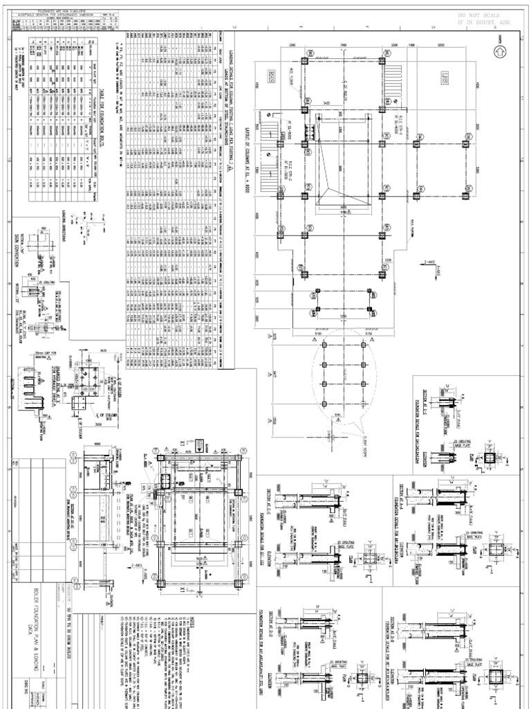 Boiler Foundation Plan | PDF