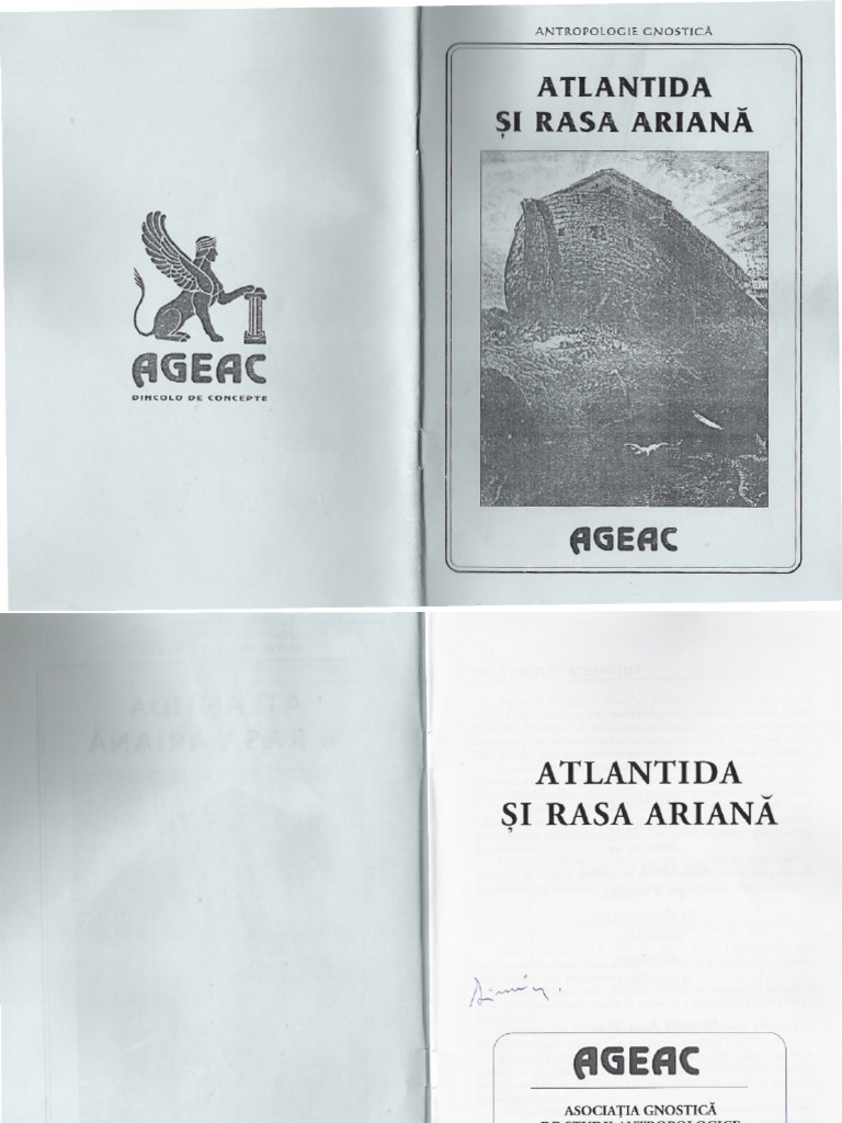A. - Atlantida Si Rasa Ariana | PDF