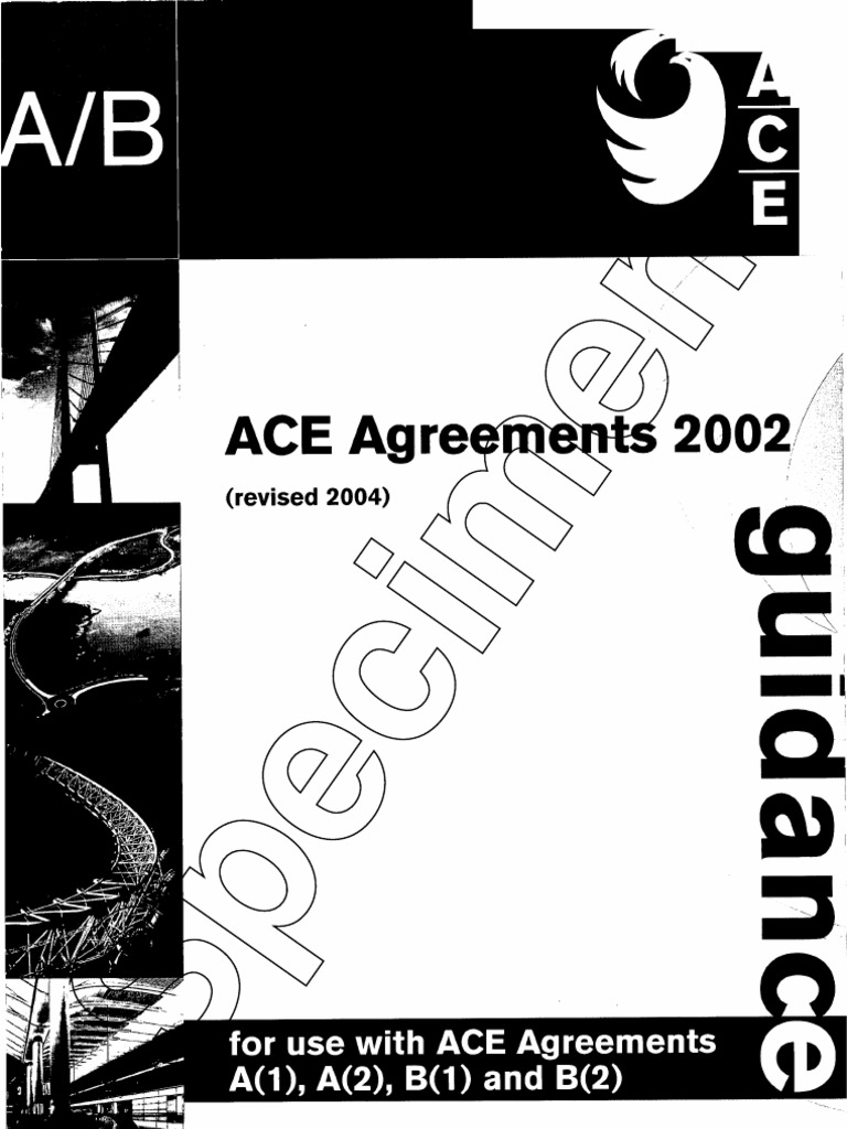 Ace Agreement | Download Free PDF | Professional Liability Insurance ...