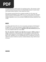 Easy Chart of Deductions U - S 80C To 80U Every Individual Should Aware ...