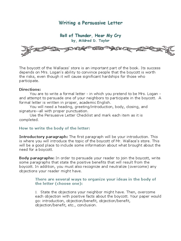 Roll of Thunder Persuasive | PDF | Semiotics | Cognitive Science