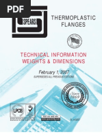 Bondstrand 2000M 7000M Flanges For Marine and Offshore Data Sheet | PDF ...