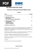 Safe Medicate Calculations | PDF | Intravenous Therapy | Dose ...