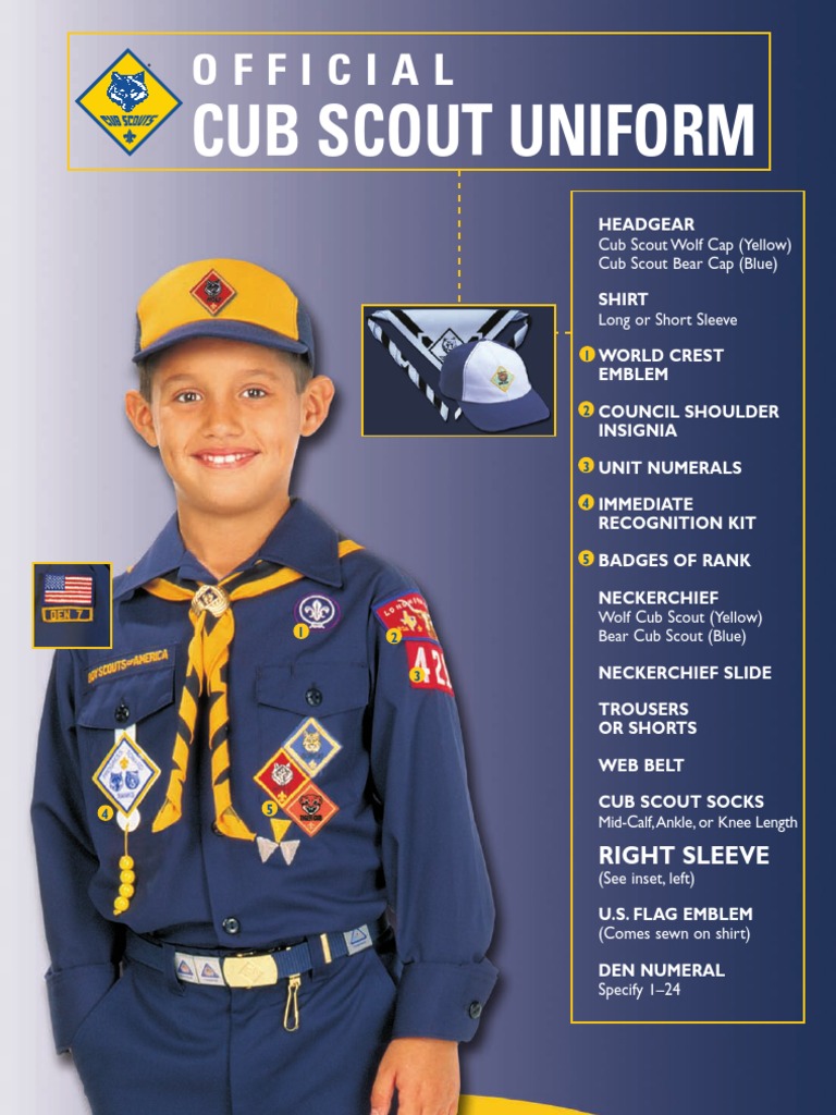 Cub Scout Uniforms | PDF