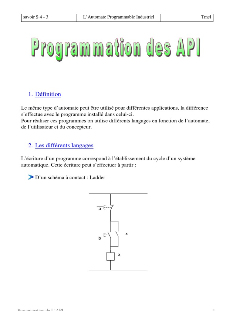 Programmation Des API Cours | PDF | Programme informatique | Programmation