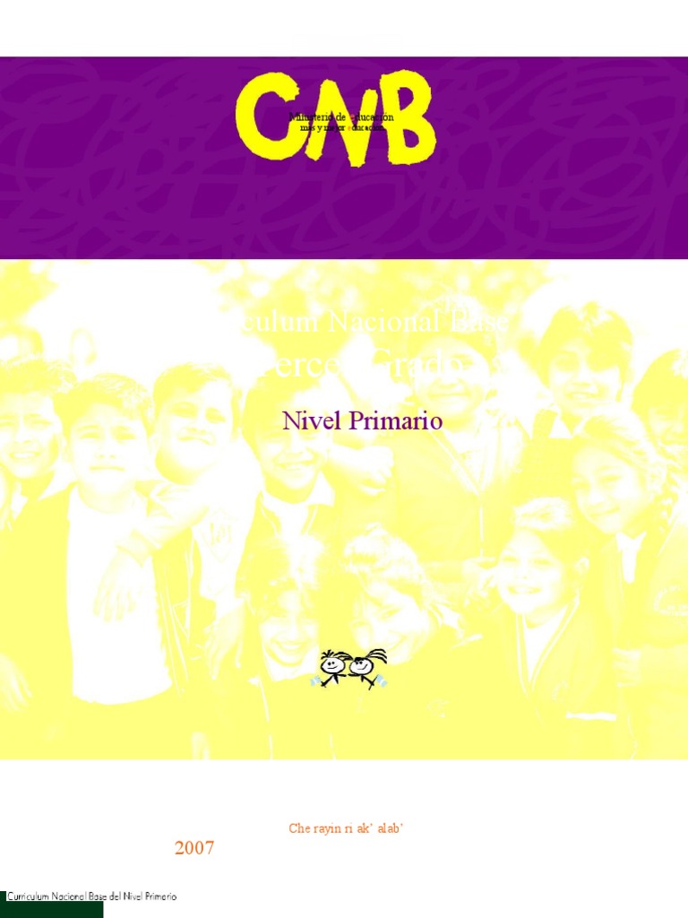 CNB Tercero Grado-Reduced | PDF | Compartir | Comunicación