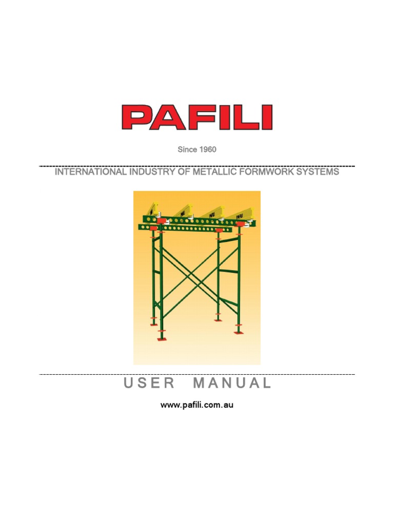 PAFILI T1 Shoring System | PDF | Concrete | Beam (Structure)