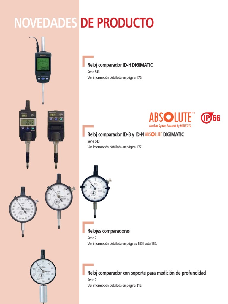 Reloj Comparador | Reloj | Medición