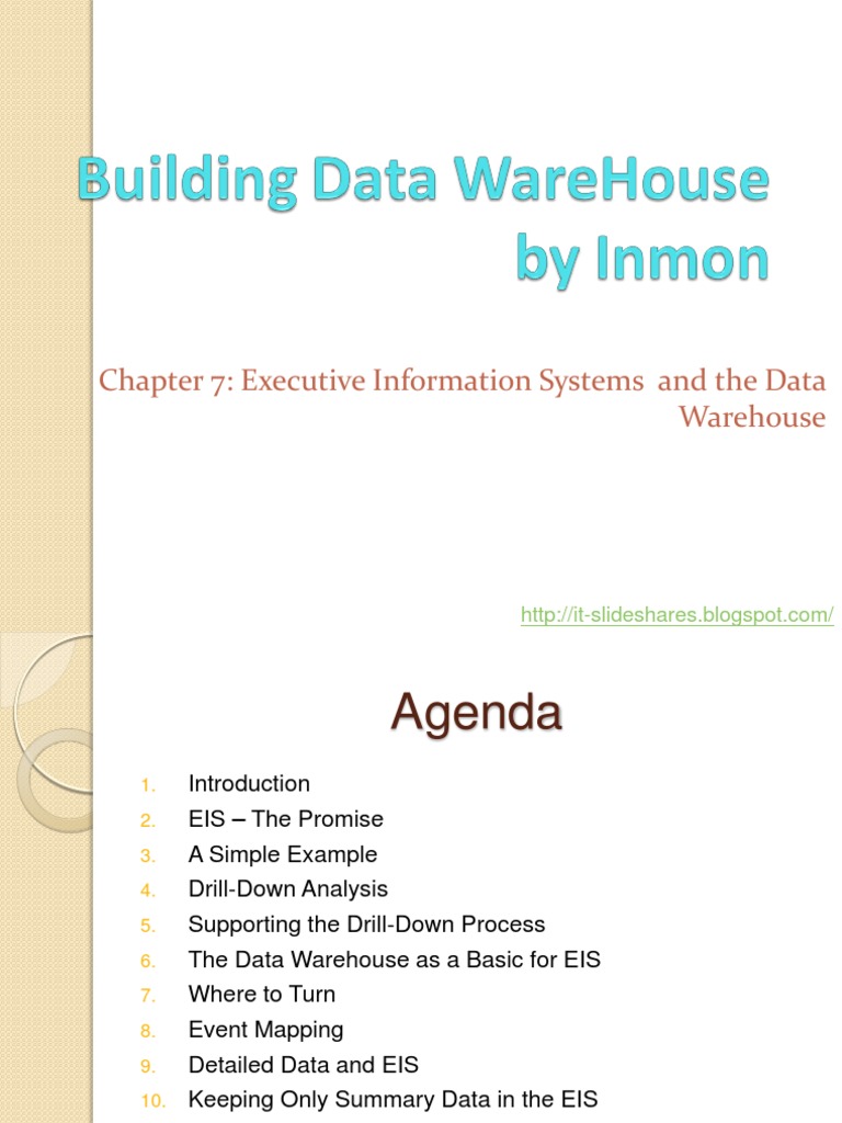 Lecture - Executive Information Systems and The Data Warehouse | PDF ... Lecture - Executive Information Systems and The Data Warehouse | PDF ...