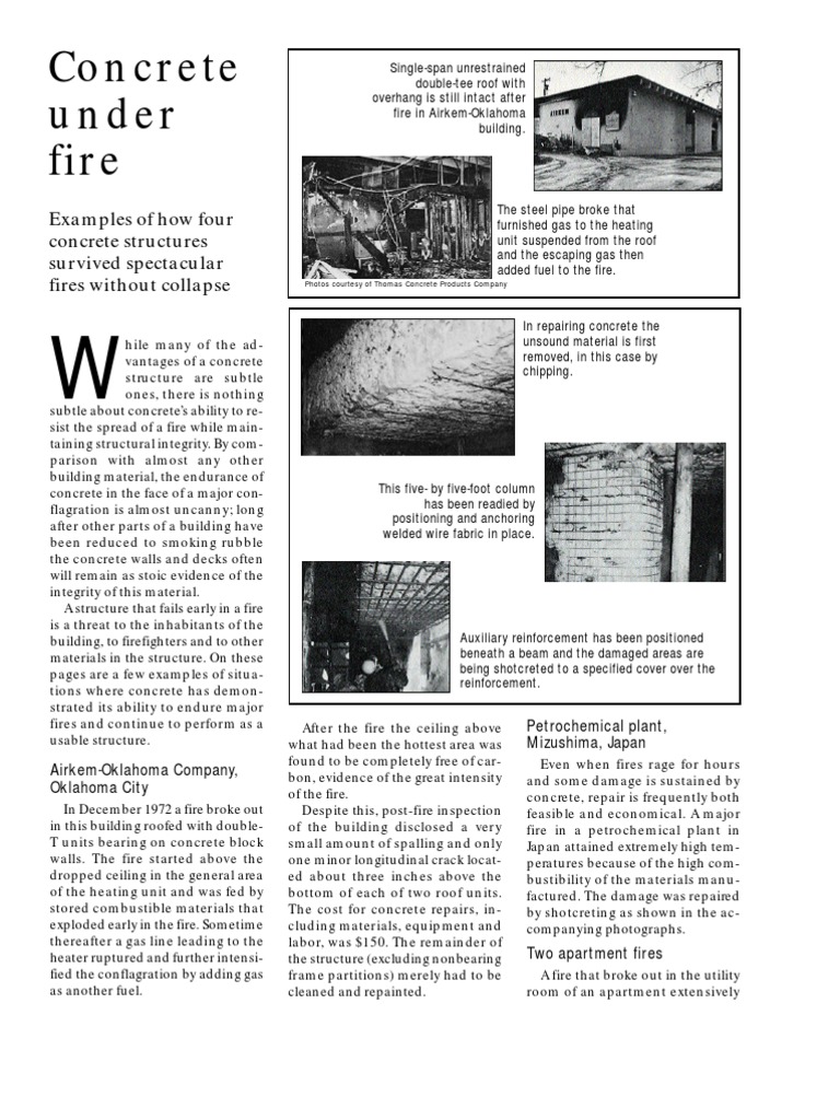Concrete Under Fire - tcm45-345580 | PDF | Concrete | Wall