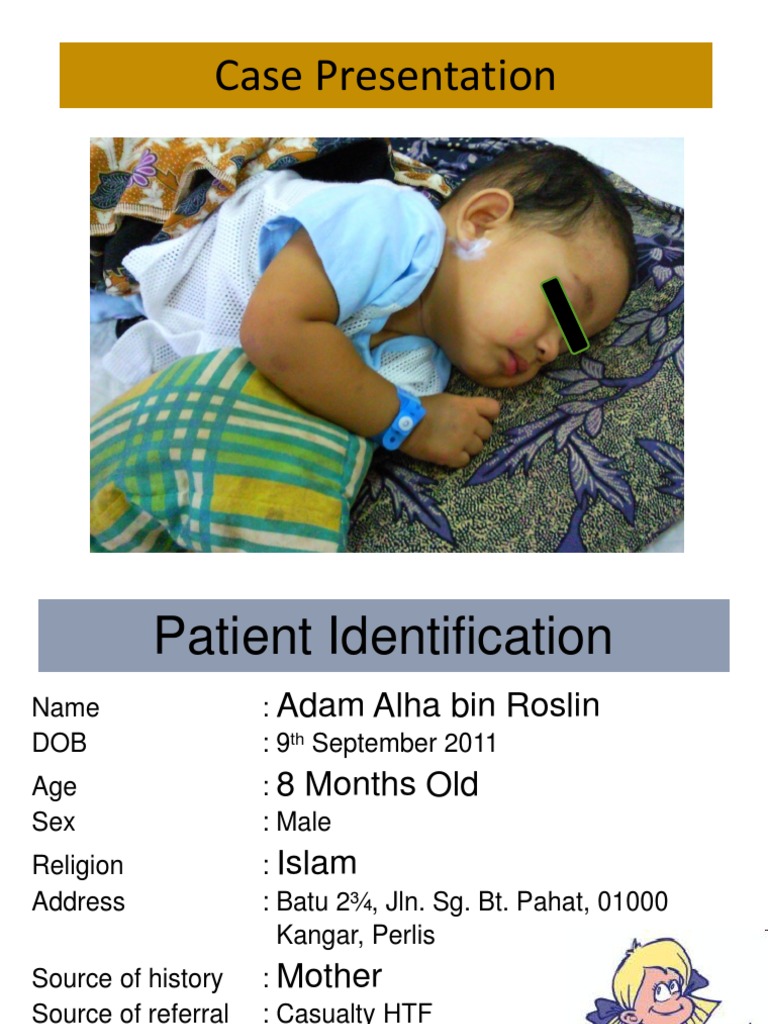 Case Presentation Febrile Fit | PDF | Thorax | Heart