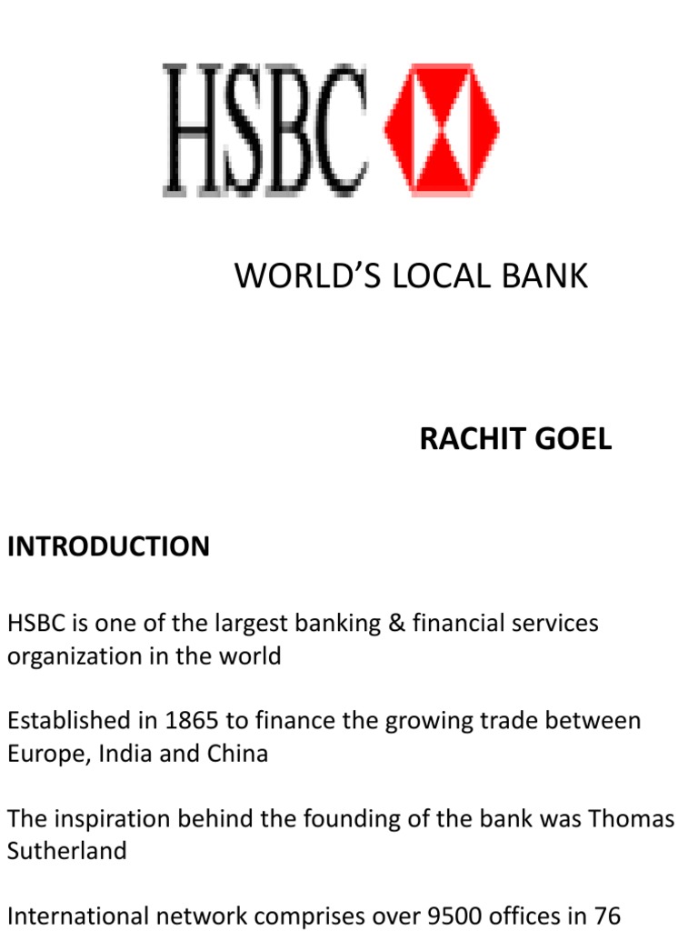 HSBC Presentation | PDF | Business