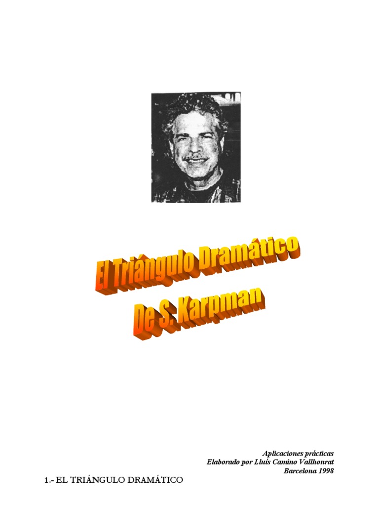 El Triángulo Dramático de Karpman | PDF | Estilo de vida