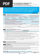 IRS Form W8 | PDF