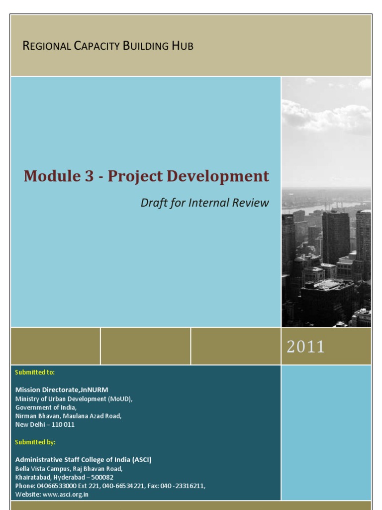 Project Development | PDF | Feasibility Study | Water Supply