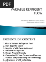 VRF Schematic Layout | PDF | Power (Physics) | Components