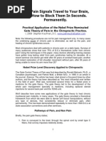 CIA Code 55515 for Pain Relief | PDF | Neuroscience | Cognitive Science