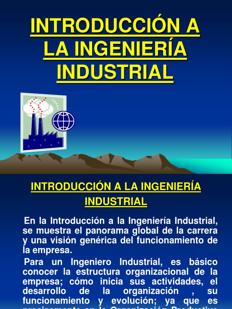 Introduccion A La Ingenieria Industrial Descargar Gratis Pdf La