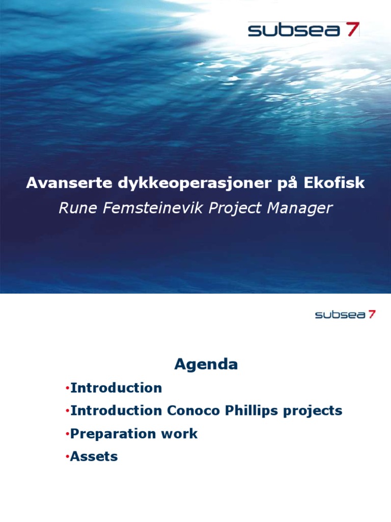 Subsea 7 Fleet | PDF | Pipeline Transport | Underwater Work