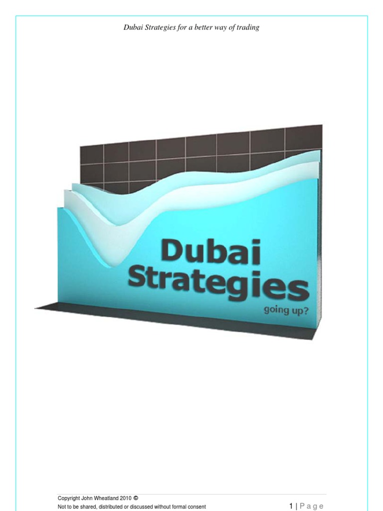 Dubai Strategy | PDF | Foreign Exchange Market | Financial Economics