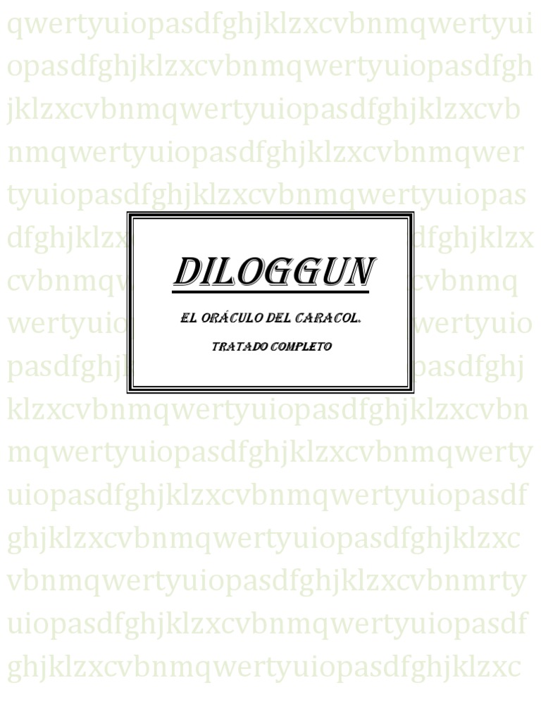Signos y Interpretaciones del Diloggun | PDF | Santeria | Religión y ...